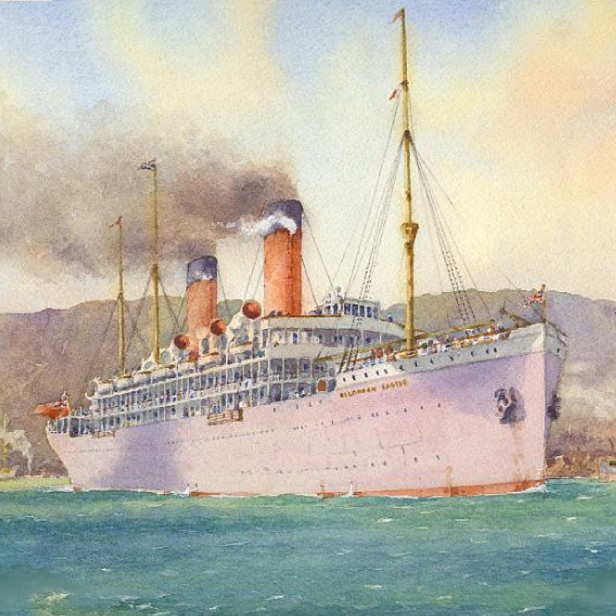 Travel First-Class with Agatha and Anne on a 1920s Steamship