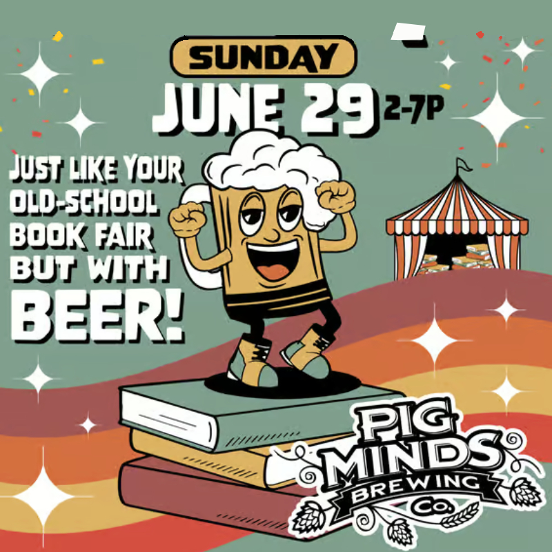 Do You Like Picking Out a New Book While Drinking a Cold Beer?